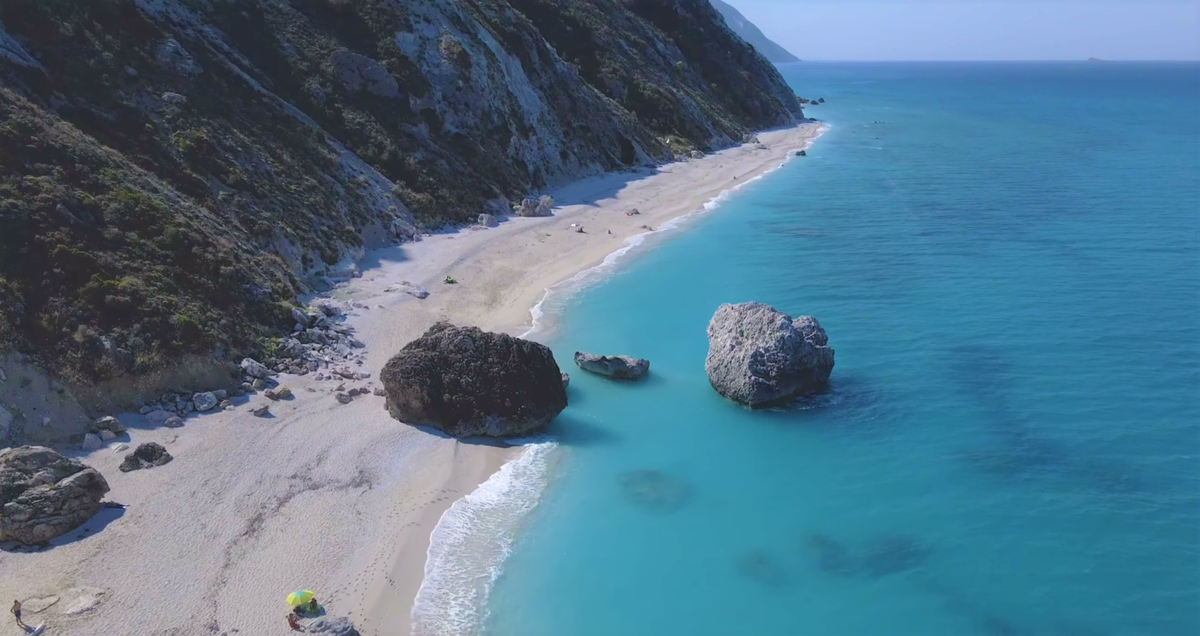 Discover the Magical Megali Petra Beach at Lefkada Island! | Dream ...